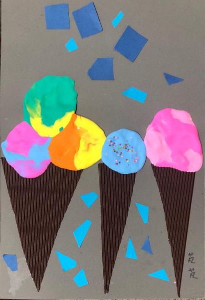 彩色冰淇淋有哪些口味_如何挑选高颜值冰淇淋-第2张图片-山城妙识