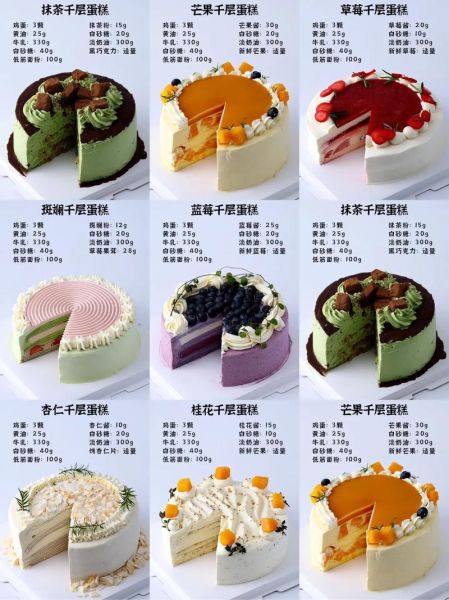 千层蛋糕图片大全集_怎么做才层次分明-第3张图片-山城妙识