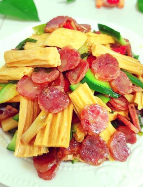 腐竹和什么炒好吃_家常经典搭配-第1张图片-山城妙识