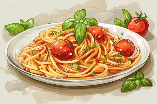 意大利面卡通图片怎么画_意大利面卡通人物设计灵感-第3张图片-山城妙识