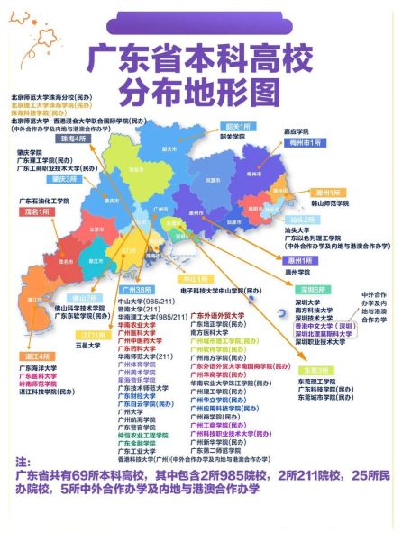 广东省地图_如何看懂广东地形分布-第2张图片-山城妙识