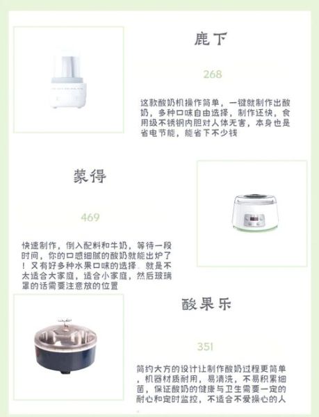 酸奶机一般多少钱_家用酸奶机选购指南-第1张图片-山城妙识 酸奶机一般多少钱_家用酸奶机选购指南-第1张图片-山城妙识