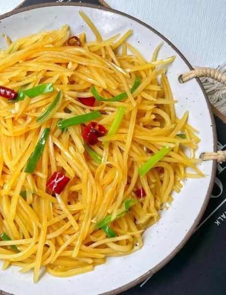 酸辣土豆丝怎么做才脆_家常酸辣土豆丝的做法-第3张图片-山城妙识