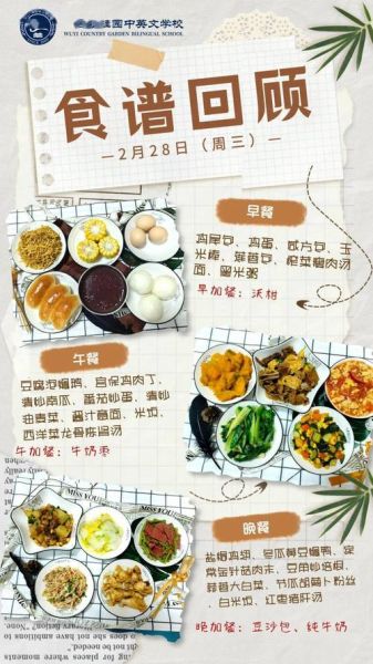 幼儿园自助餐菜谱大全_中餐怎么搭配更营养-第1张图片-山城妙识