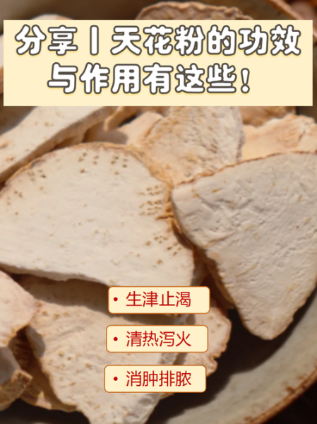 天花粉的功效与作用禁忌_孕妇能吃吗-第3张图片-山城妙识