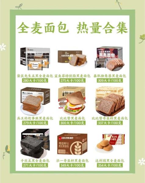 全麦面包热量高吗_全麦面包减肥能吃吗-第1张图片-山城妙识