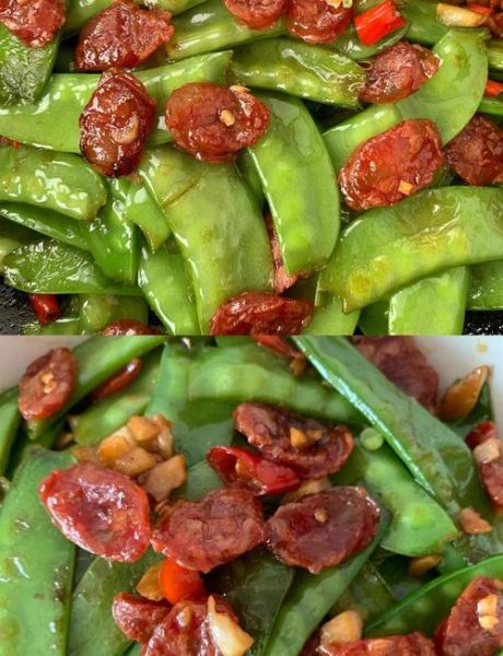 荷兰豆炒腊肠怎么做_荷兰豆炒腊肠用焯水吗-第3张图片-山城妙识