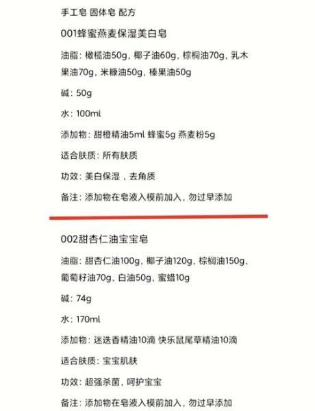 如何制作手工皂_手工皂配方比例-第1张图片-山城妙识