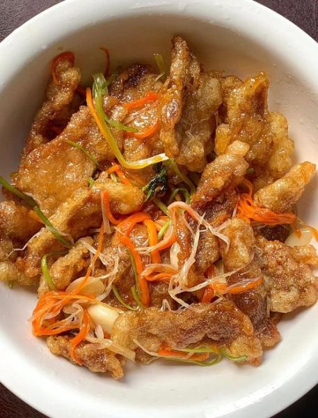 咸口锅包肉怎么做_咸口锅包肉酱汁比例-第1张图片-山城妙识