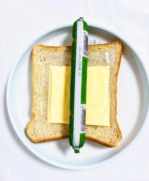 面包片创意早餐怎么做_简单高颜值做法-第3张图片-山城妙识