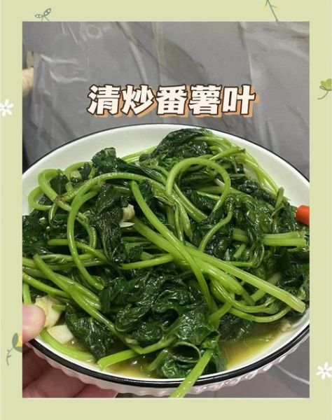 红薯叶怎么做好吃_红薯叶的做法视频-第1张图片-山城妙识