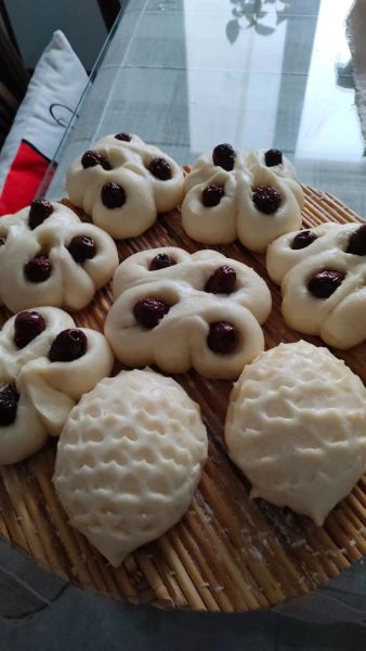 大馍枣花做法图大全_大馍枣花怎么蒸才松软-第2张图片-山城妙识