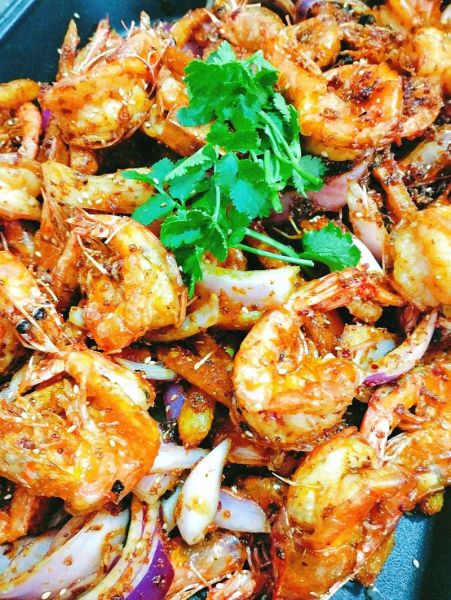 干锅香辣虾家常做法_干锅香辣虾怎么做才入味-第3张图片-山城妙识