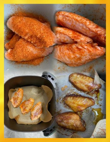 奥尔良烤翅腌制多久_空气炸锅温度时间-第1张图片-山城妙识