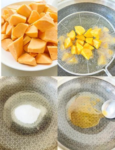 拔丝地瓜条怎么做_拔丝地瓜条失败原因-第1张图片-山城妙识