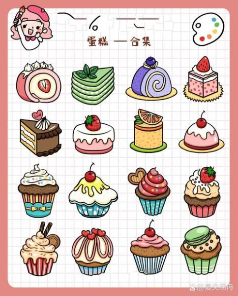 蛋糕简笔画怎么画_零基础也能学会的蛋糕画法-第3张图片-山城妙识