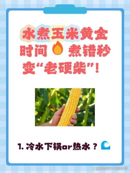 煮玉米水开了还要煮多久_甜糯口感最佳时间-第1张图片-山城妙识