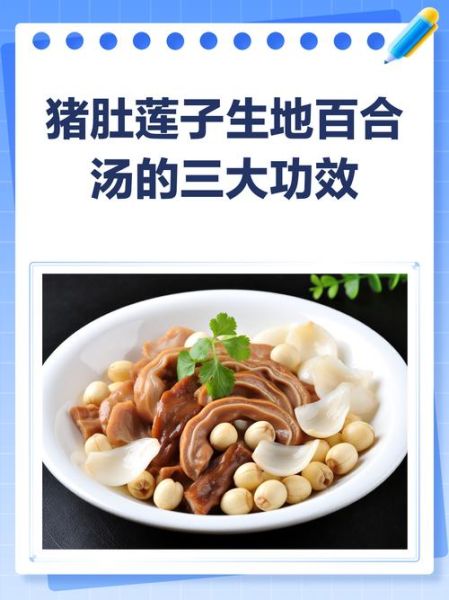 莲子猪肚汤的功效与作用_莲子猪肚汤适合什么人喝-第2张图片-山城妙识