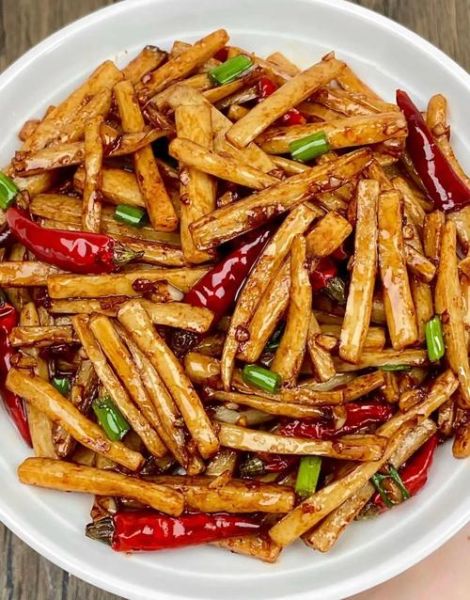 干煸手撕杏鲍菇怎么做_干煸手撕杏鲍菇热量高吗-第1张图片-山城妙识