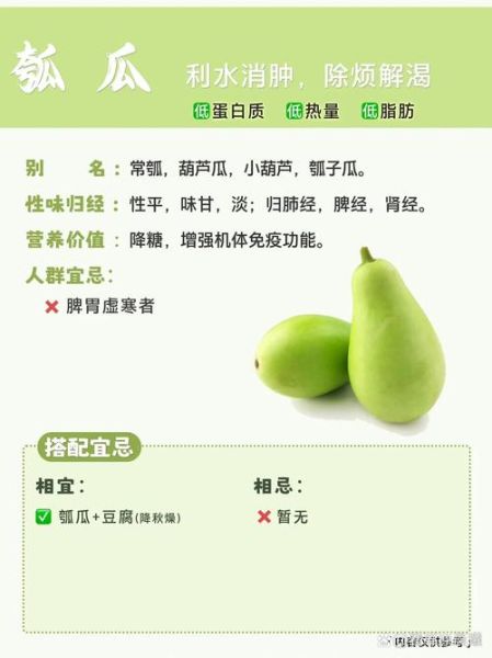 瓠瓜与什么食物相克_瓠瓜不能和什么一起吃-第1张图片-山城妙识