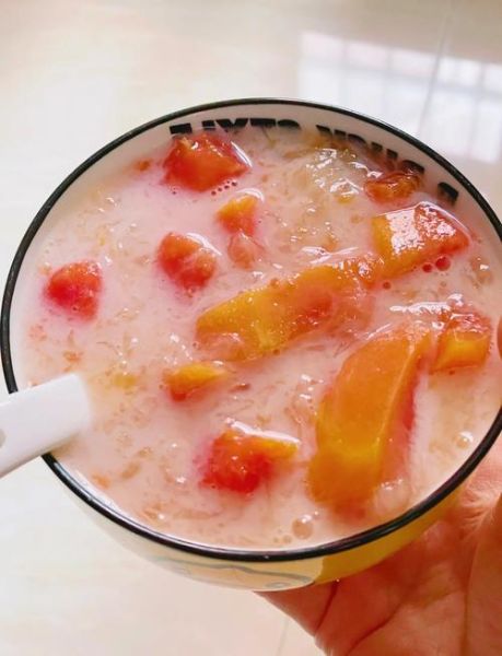 木瓜炖牛奶的做法哺乳期_木瓜炖牛奶下奶吗-第1张图片-山城妙识