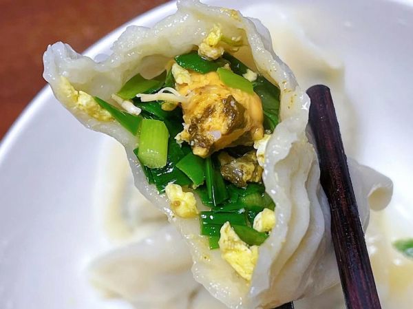 韭菜包饺子配什么肉_韭菜饺子怎么调馅好吃-第3张图片-山城妙识