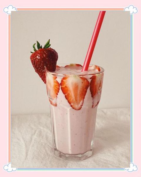 草莓奶昔怎么做才好喝_草莓奶昔用哪种牛奶更香浓-第3张图片-山城妙识