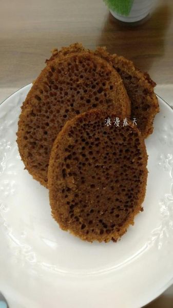 黄金蜂巢蛋糕怎么做_为什么塌陷回缩-第1张图片-山城妙识