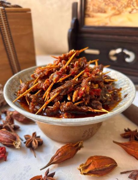 牙签牛肉怎么做才嫩_牙签牛肉腌制秘诀-第1张图片-山城妙识