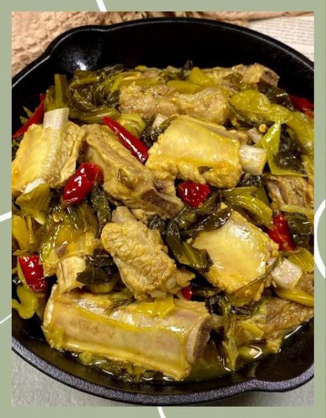 酸菜炖排骨什么时候放酸菜_酸菜下锅最佳时机-第3张图片-山城妙识