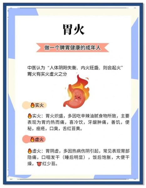 胃火大有哪些症状_怎么判断胃火大-第1张图片-山城妙识