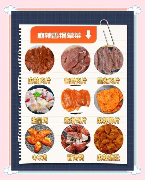 麻辣香锅需要什么食材_家庭版必备清单-第1张图片-山城妙识