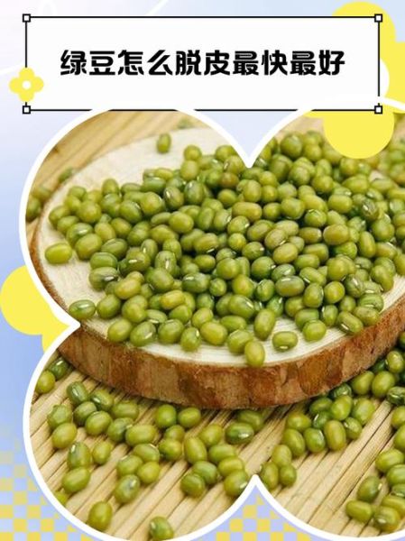 脱皮绿豆和绿豆的区别_哪个更适合做绿豆沙-第1张图片-山城妙识