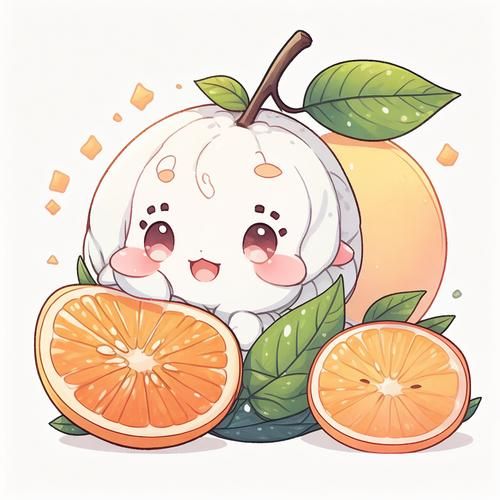 西柚图片卡通_如何画出可爱西柚卡通-第3张图片-山城妙识