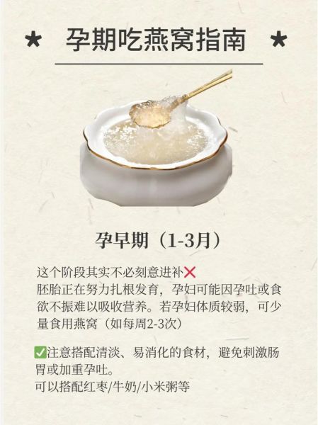 孕妇吃燕窝最佳时间_怀孕几个月开始吃最合适-第1张图片-山城妙识