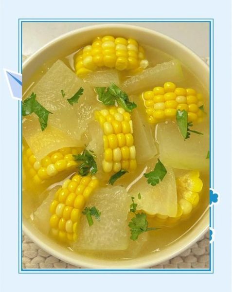 玉米冬瓜汤的功效与作用_适合什么人喝-第1张图片-山城妙识