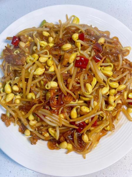 豆芽菜炒粉条怎么炒不粘锅_家常做法窍门-第1张图片-山城妙识