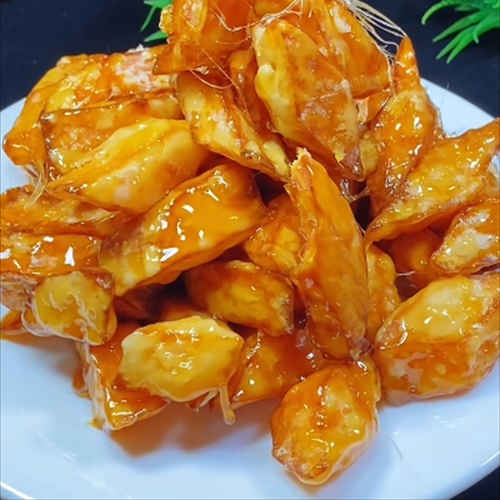 地瓜拔丝怎么做_拔丝地瓜糖浆比例-第3张图片-山城妙识