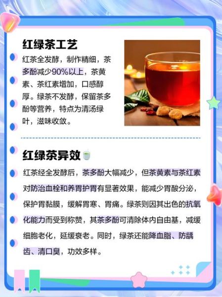 绿茶和红茶哪个减肥效果好_六大茶类功效对比-第3张图片-山城妙识