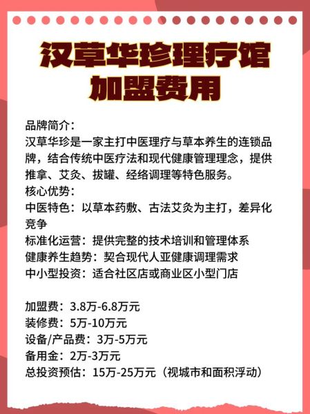 中医养生馆加盟哪家好_投资多少钱-第1张图片-山城妙识