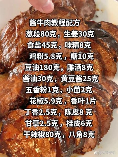 酱牛肉的做法及配料表_酱牛肉怎么做好吃又入味-第1张图片-山城妙识