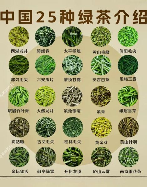 绿茶有几种_绿茶分类大全-第1张图片-山城妙识