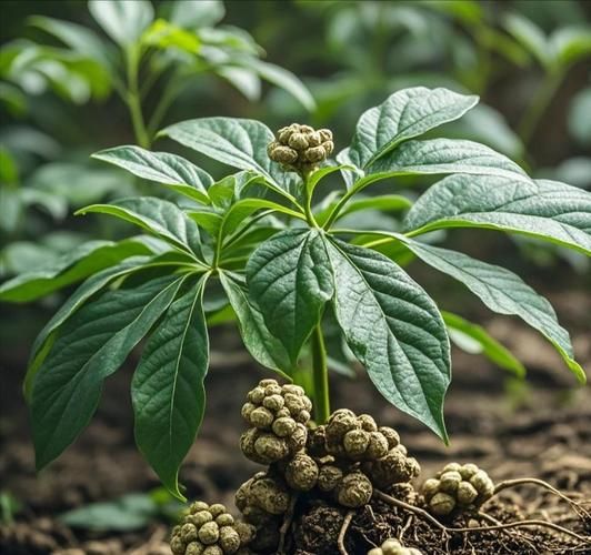 田七图片植物图片_田七长什么样-第2张图片-山城妙识