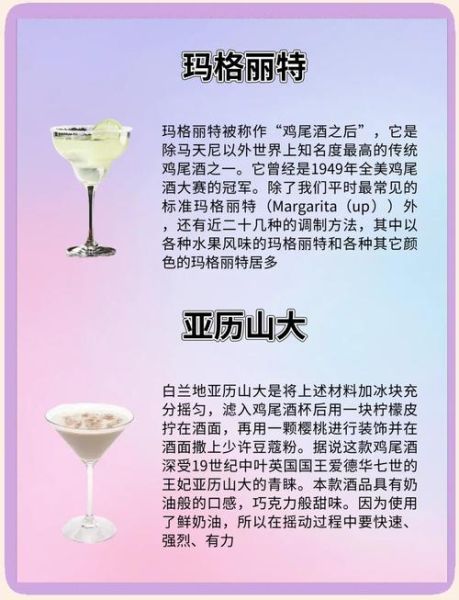 好喝的鸡尾酒排名_经典鸡尾酒推荐-第1张图片-山城妙识