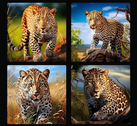 金钱豹图片高清壁纸哪里下载_如何分辨真假金钱豹照片-第2张图片-山城妙识