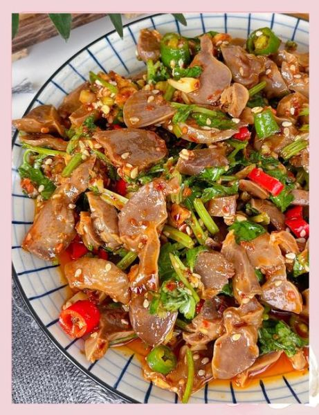 凉拌鸡胗怎么做_凉拌鸡胗最简单的做法窍门-第2张图片-山城妙识