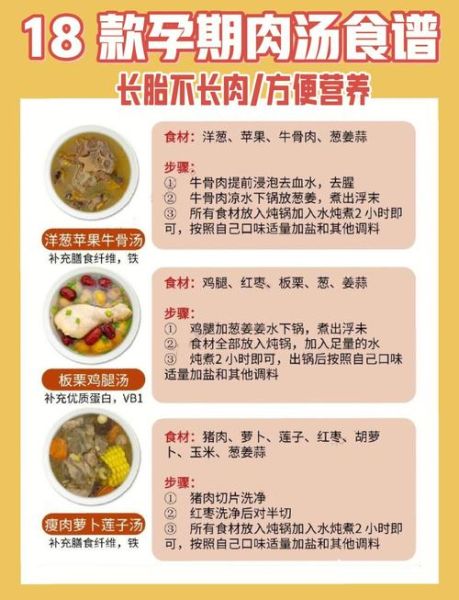 孕妇汤谱大全_孕妇喝什么汤对胎儿好-第2张图片-山城妙识