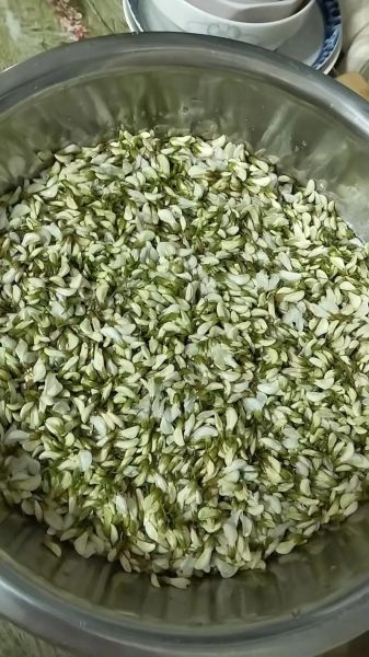 洋槐花素饺子怎么做_洋槐花素饺子馅怎么调-第3张图片-山城妙识