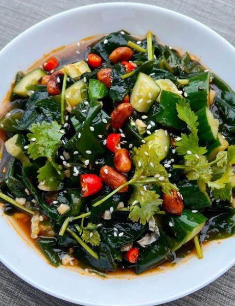 凉拌裙带菜怎么做_裙带菜焯水几分钟-第1张图片-山城妙识