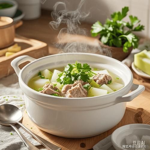 冬瓜排骨汤高清图片_冬瓜排骨汤怎么炖好喝-第3张图片-山城妙识